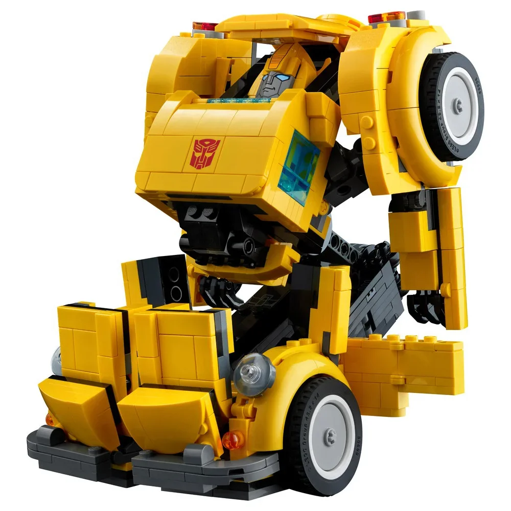 Deformation-Yellow-Robot-Truck-Car-Toys-Building-Blocks-10338-Truck ...