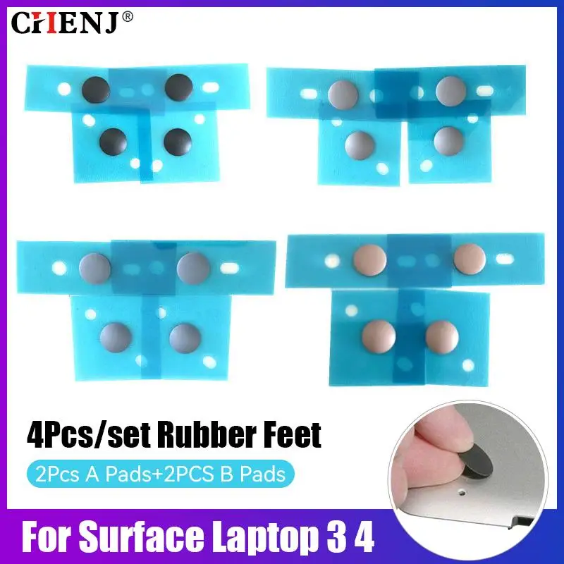 4pcs-Rubber-Foot-Notebook-Feet-Pad-for-Surface-Laptop-3-4-Replacement ...