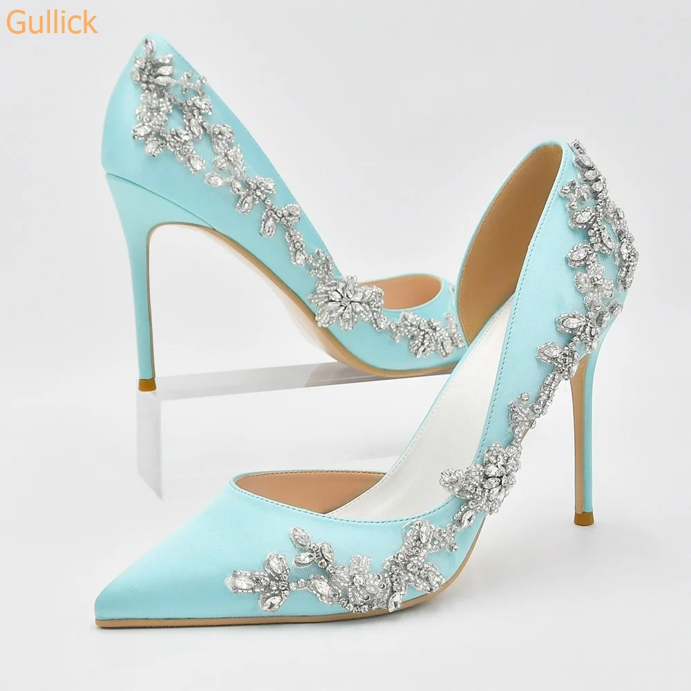 Light Blue Wedding Heels