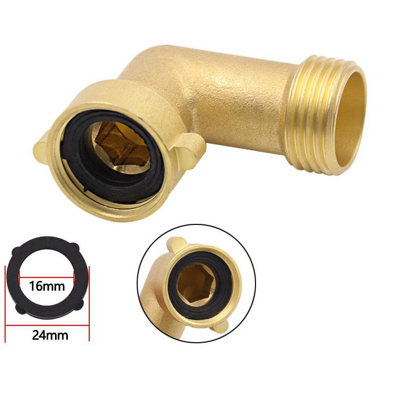 Realmote-1pc-Garden-Water-Pipe-Elbow-Connector-Brass-Elbow-Movable ...