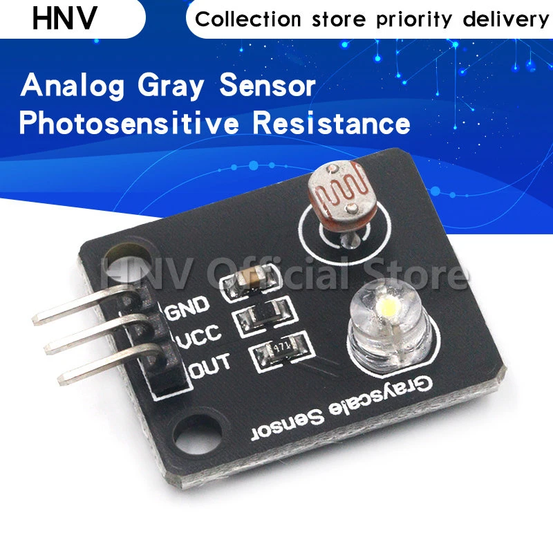 Sensor de luz de resistencia fotosensible, Sensor analógico de escala ...