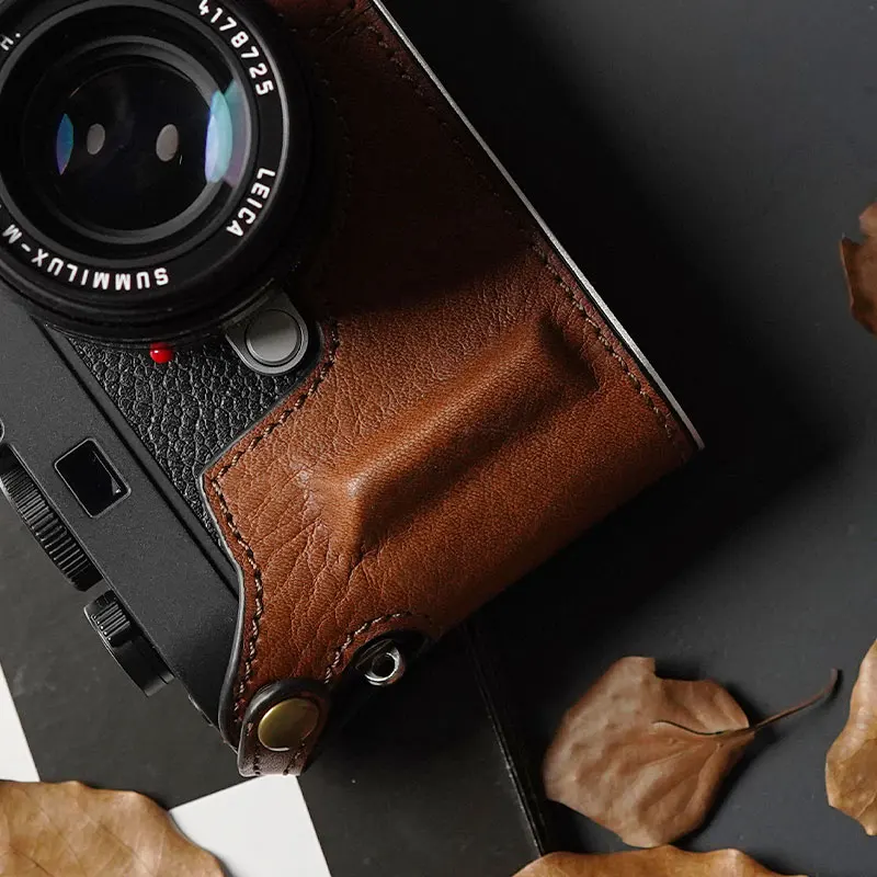 Handmade-Genuine-Leather-Camera-case-For-Leica-M11-Camera-Video-Half ...