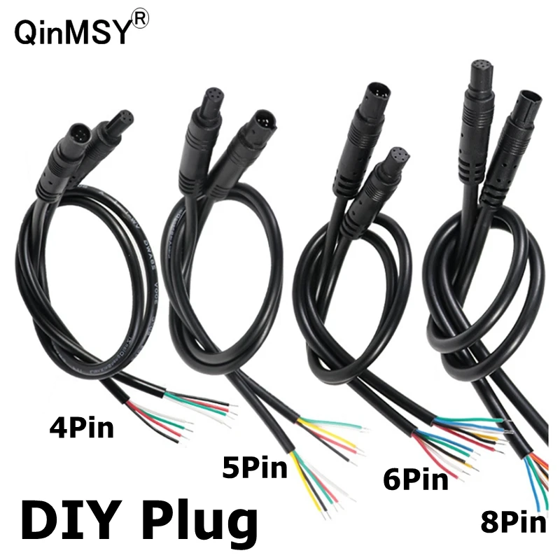 DIY-4Pin-5Pin-6Pin-Jack-Car-DVR-Camera-Extension-Cable-HD-Monitor ...
