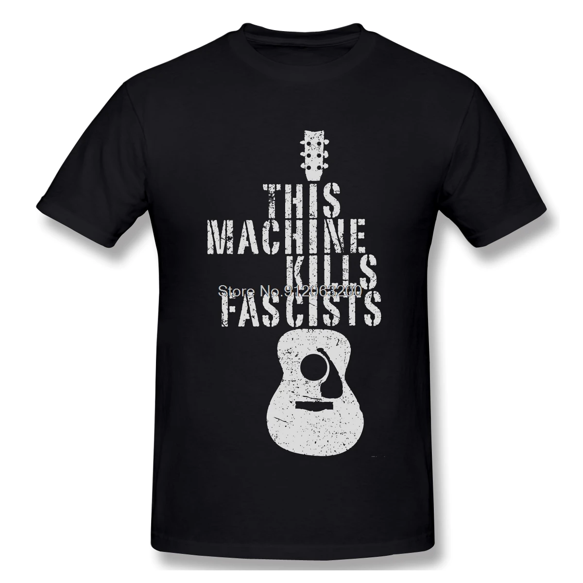 This Machine Kills Fascists Classic Print T-Shirt Guitar Picks ...