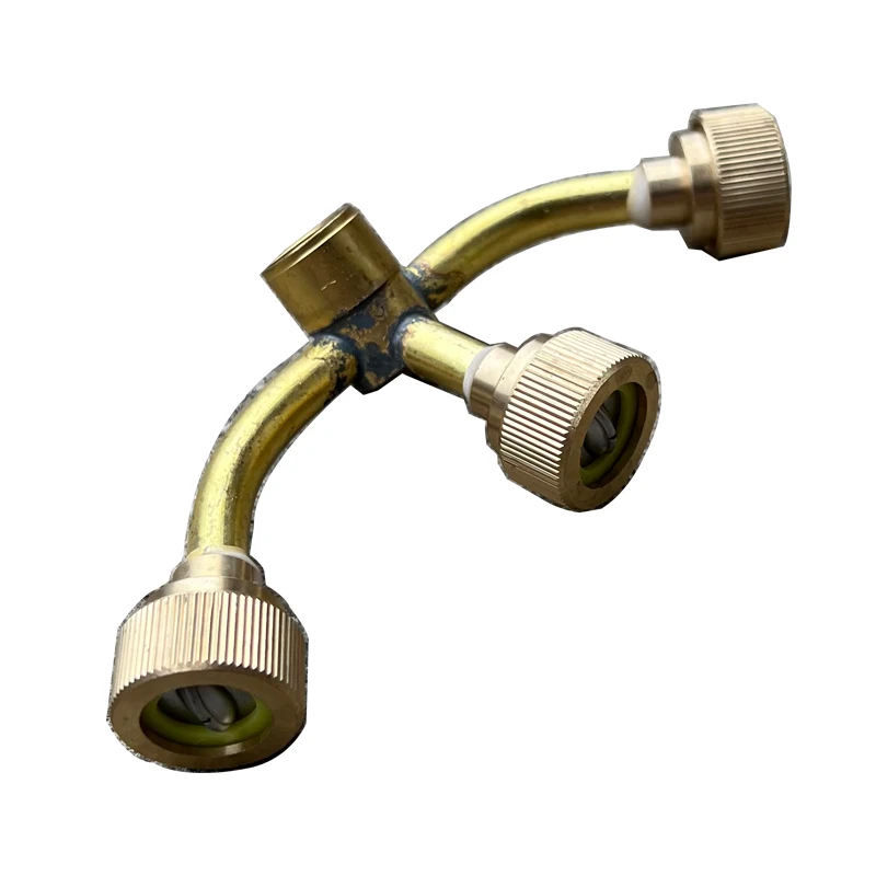 Pure-Copper-Three-Fork-Fan-Nozzle-Applicator-High-Pressure-Pump ...