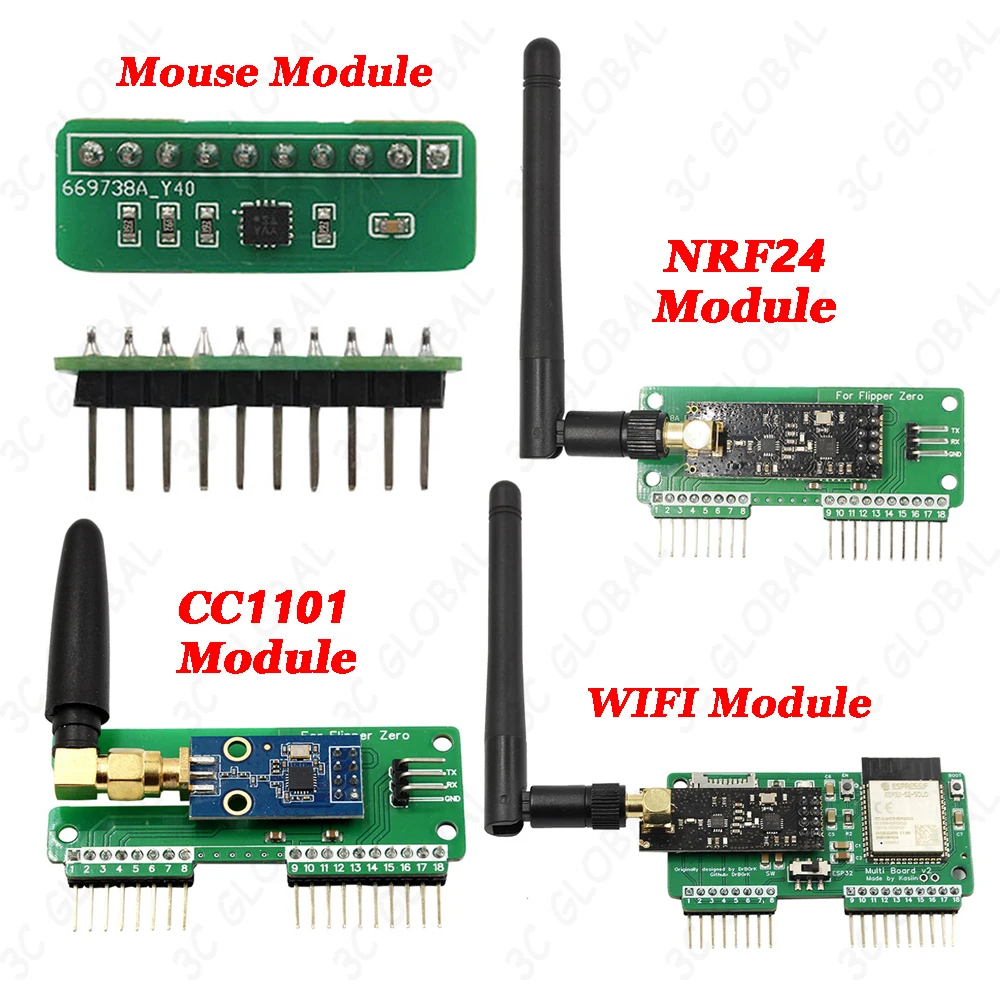 For-Flipper-Zero-WiFi-Multiboard-NRF24-ESP32-Development-Board-GPIO-CC1101-Mouse-Module-For ...