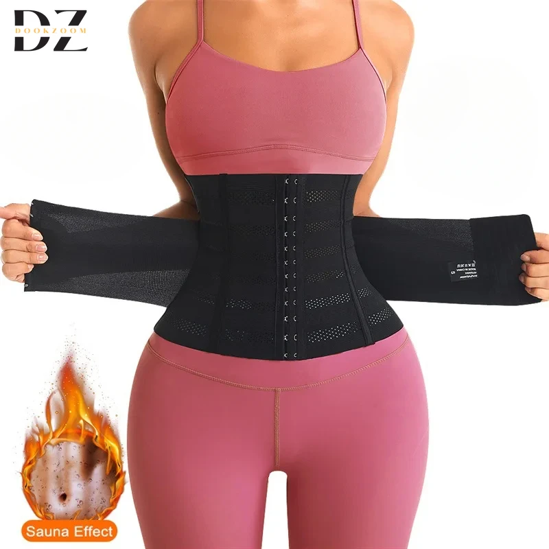 Waist-Trainer-for-Women-Body-Shaper-Tummy-Control-Slimming-Sheath-Flat ...