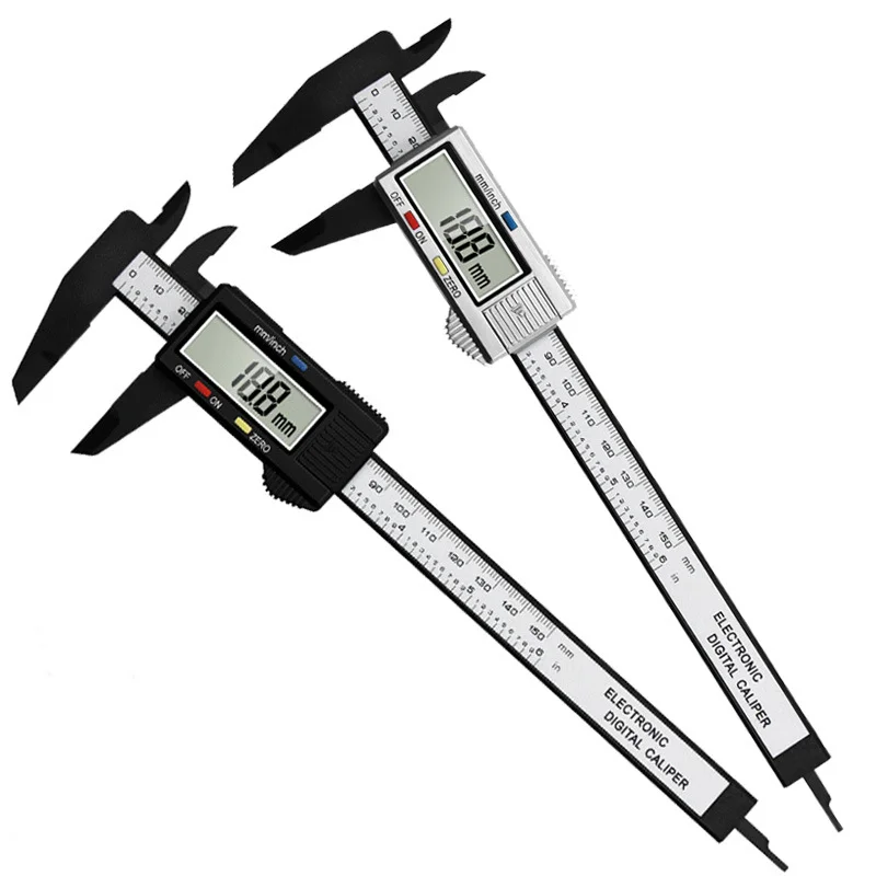 Digital Caliper Electronic Plastic Calipers Vernier Measuring Tools ...