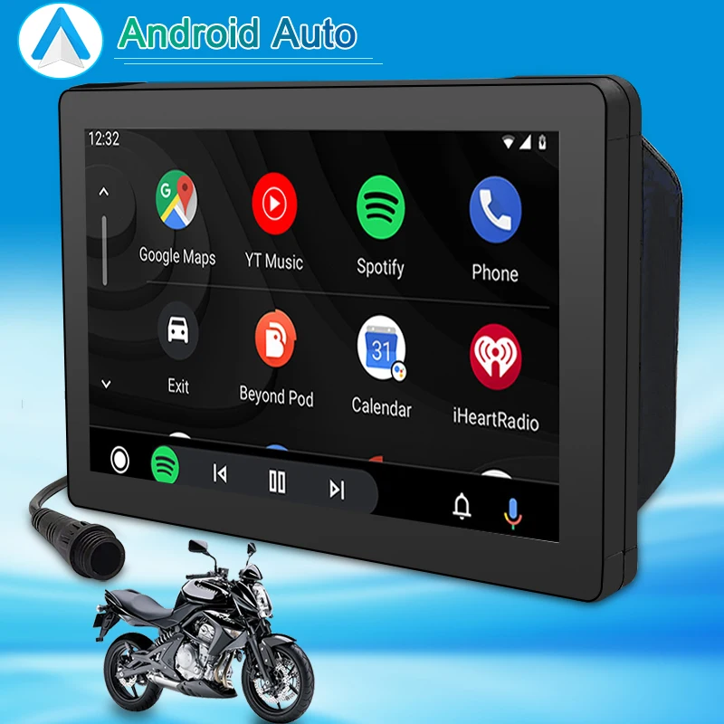 7-Inch-Motorcycle-Display-Wireless-Apple-Carplay-Android-Auto-IPX7 ...