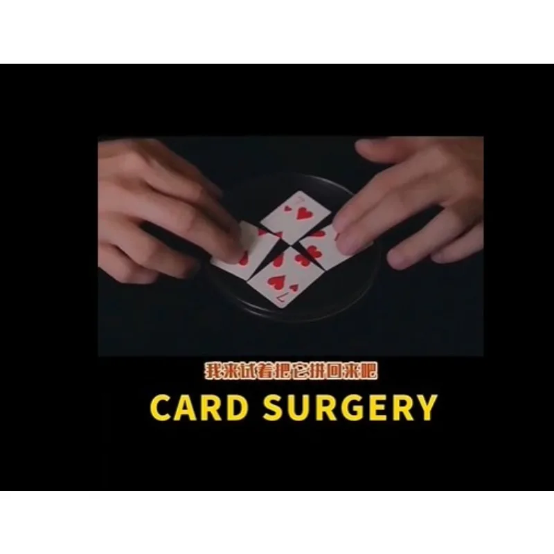 Card Surgery by Tenyo Magic Tricks Cut-up Playing Card Restoration ...
