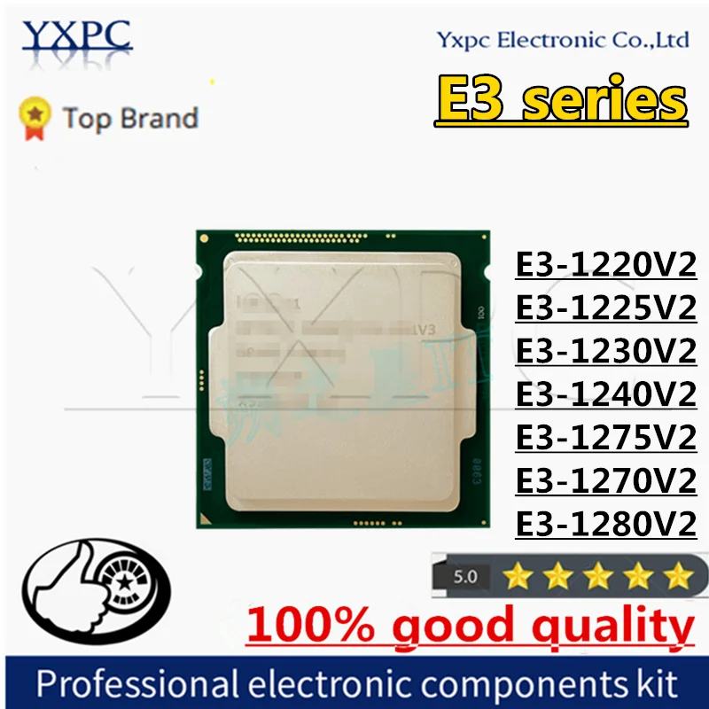 Processador CPU Série E3, E3-1220V2, E3-1225V2, E3-1230V2, E3-1240V2 ...