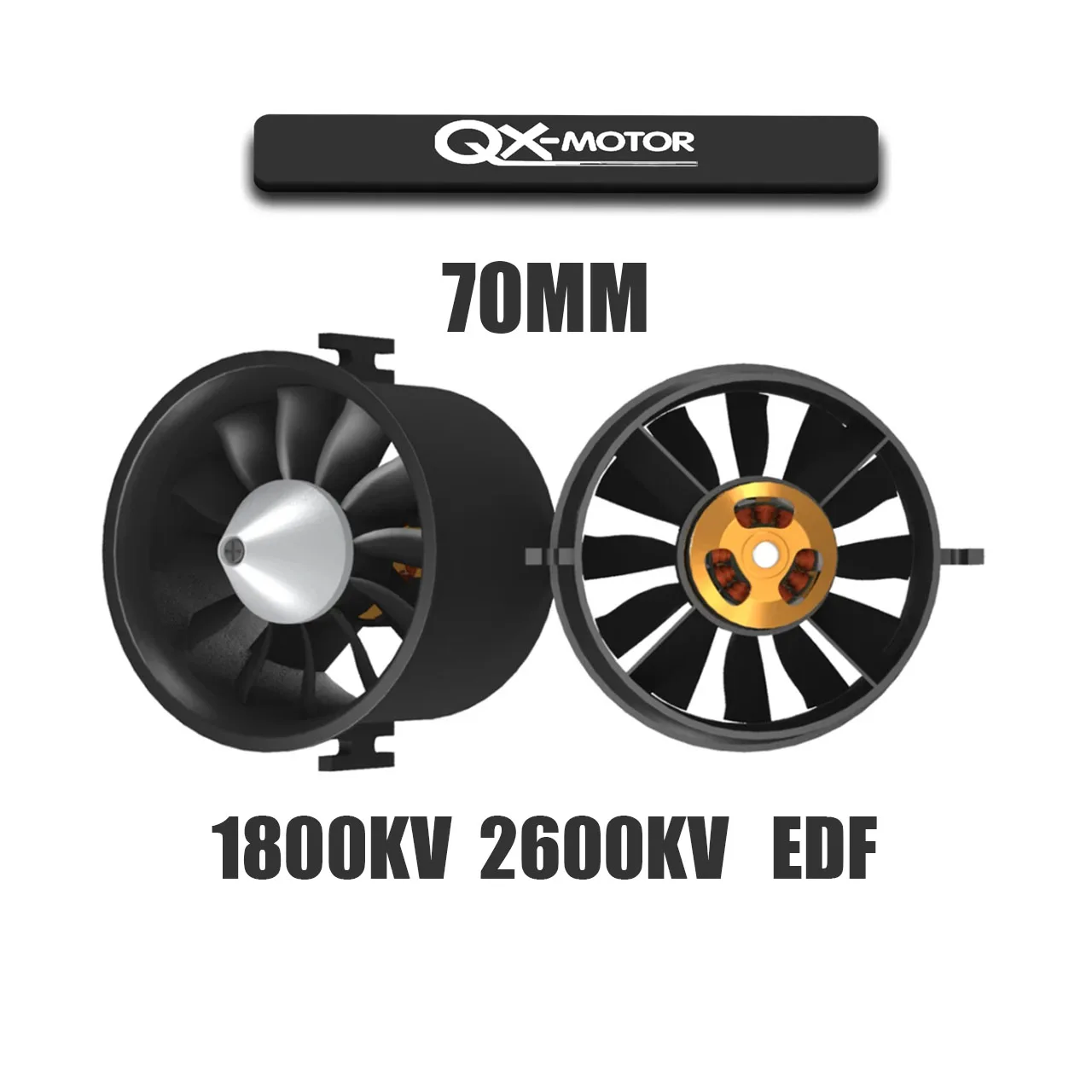 QX-MOTOR-70mm-12-pale-ventola-canalizzata-EDF-QF2827-2600kv-1800kv ...