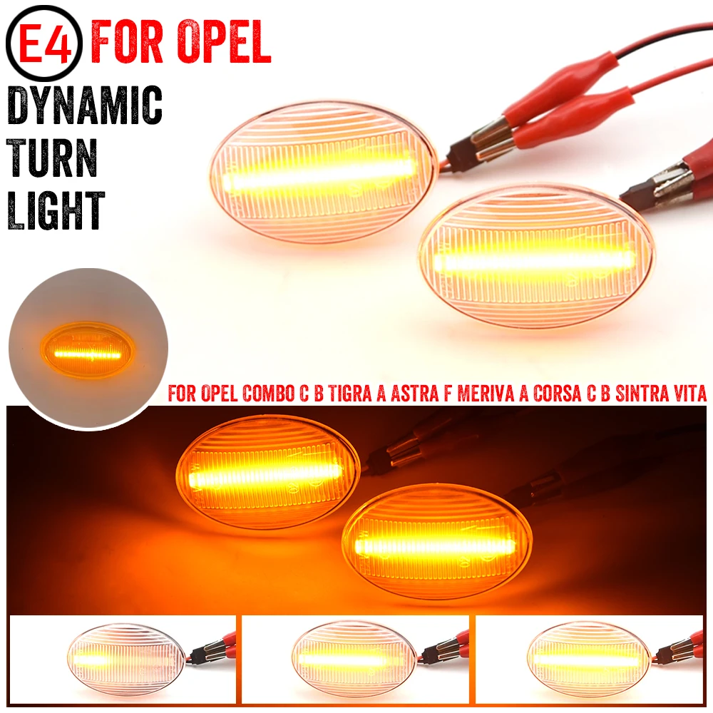 Dynamic-Turn-Signal-LED-Side-Marker-Mirror-Light-Flashing-Indicator-For ...
