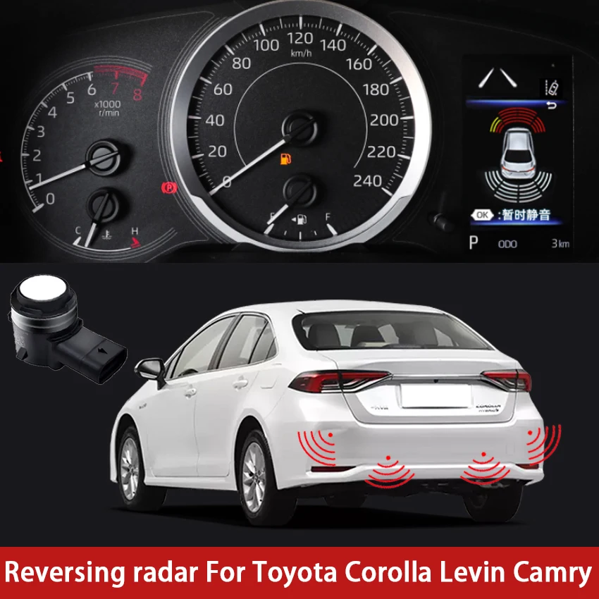 Original Sensors Car Parking Sensor Assistance Backup Radar Buzzer ...