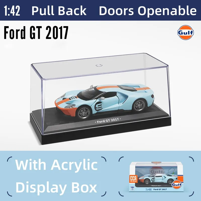 1-43-Ford-GT-Toy-Car-CCA-Gulf-Racing-Series-Model-Pull-Back-Diecast ...