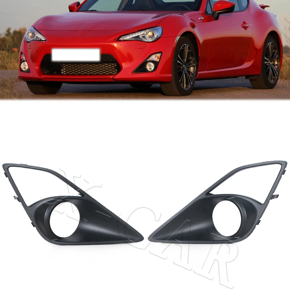Front Fog Light Cover Bumper Frame Lamp Bezel For Toyota Gt86/ Scion Fr ...