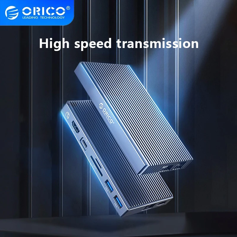 ORICO USB C HUB with External M.2 NVMe SSD Enclosure to 4K60Hz USB 3.1 ...
