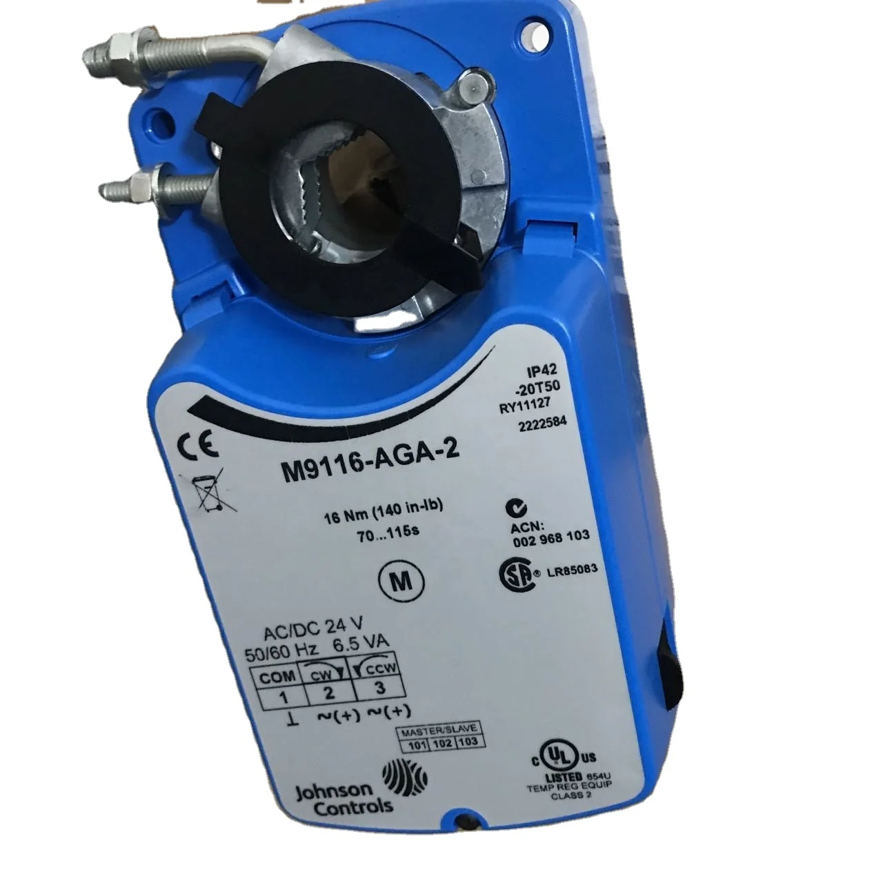 New-JOHNSON-M9116-HGA-2-Electric-Non-Spring-Return-Actuators-M9108 ...