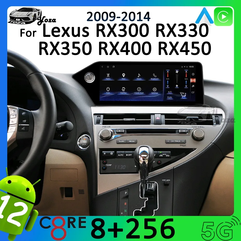 Yoza-Carplay-Car-Radio-For-Lexus-RX300-RX330-RX350-RX400-RX450-2009 ...