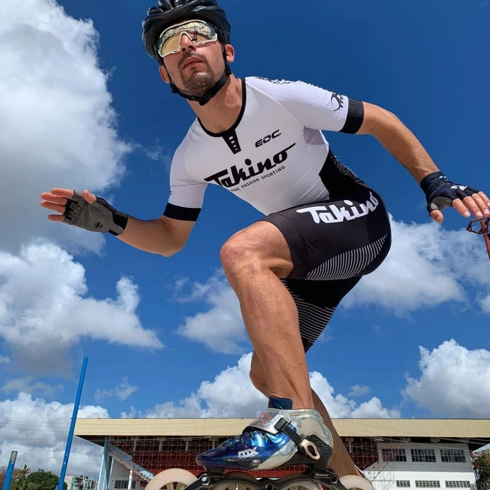 Takino traje de patinaje rápido para hombre y Mujer, mono de patinaje ...