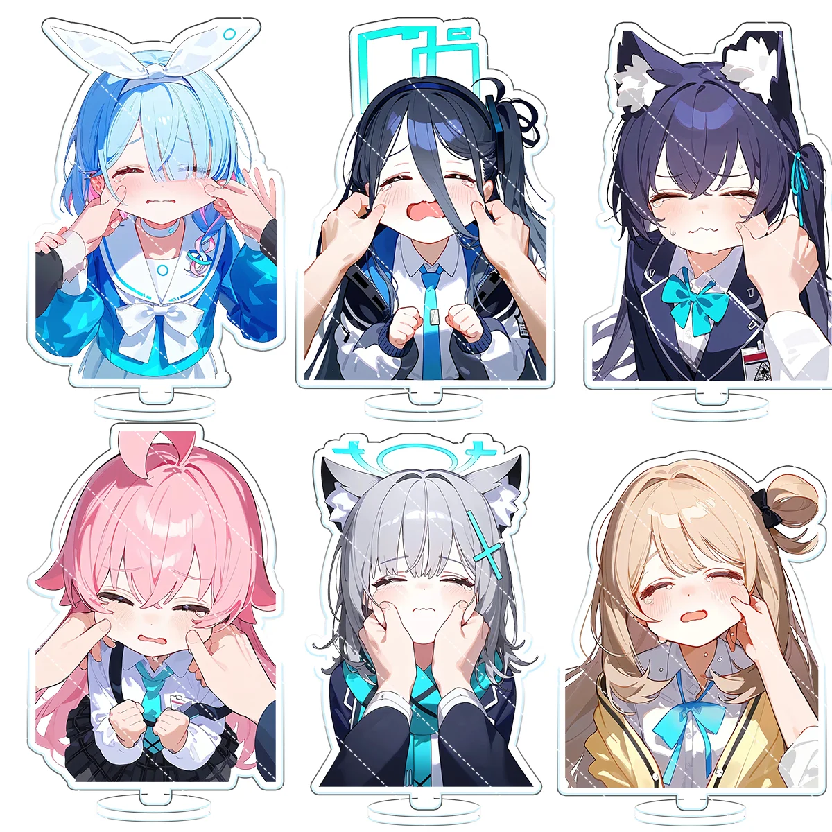 Anime-Blue-Archive-Tendou-Aris-Stand-Home-Decor-Acrylic-Action-Figure ...