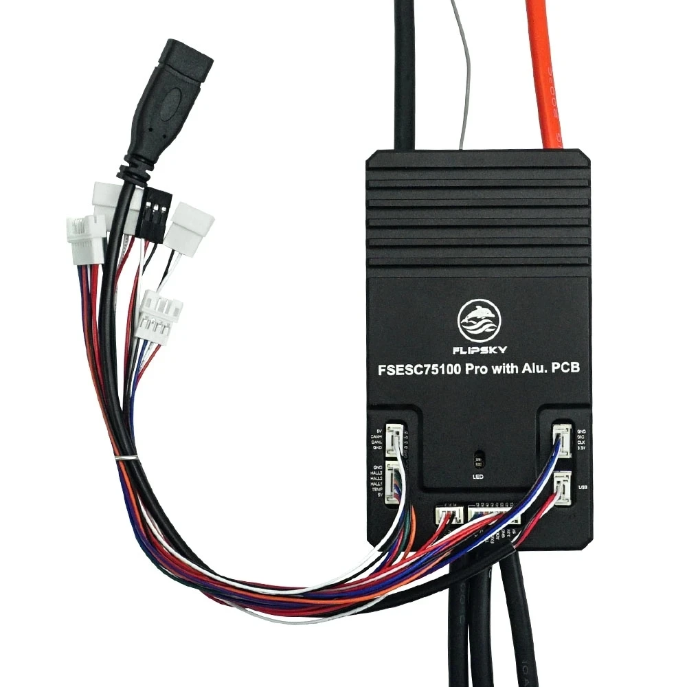 Flipsky 75100/75100 PRO FOC 75V 100A одиночный ESC на основе VESC для ...