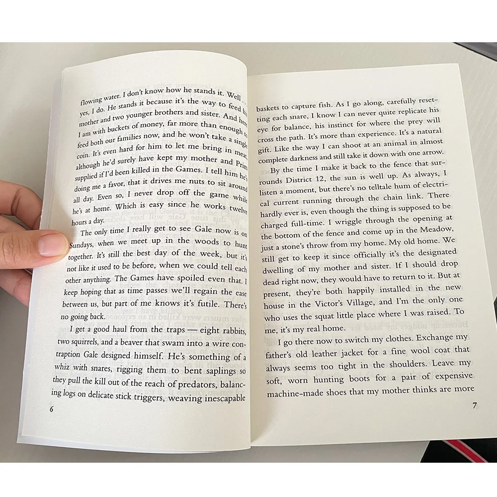 Catching Fire Book Pages