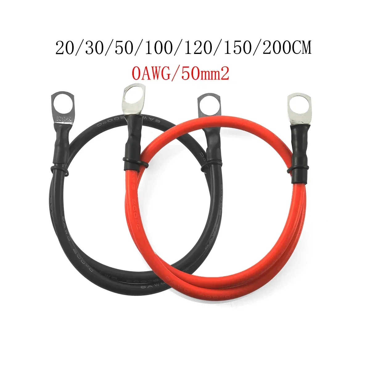 Silicone-Wire-Extension-Cable-Battery-Connector-Cable-50mm2-Super-Soft ...
