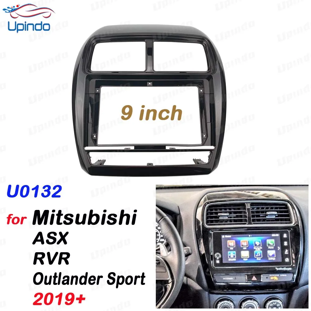 Car Accessory Double Din 9 Inch Radio Plastic Fascia Panel Frame for ...