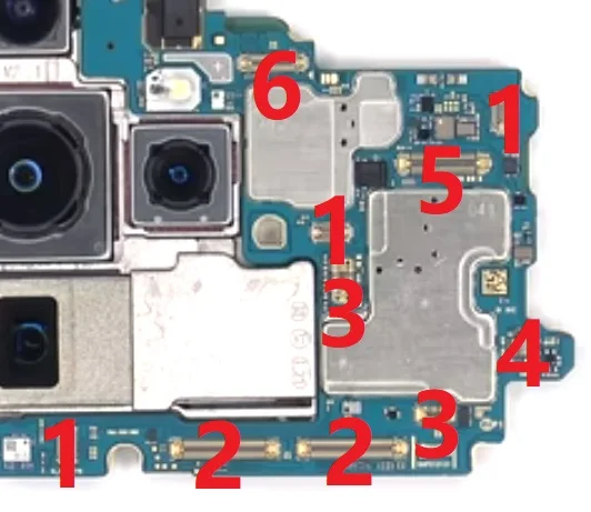 10-Buah-untuk-Samsung-S23-Ultra-S23U-S918-S918U-Baterai-NFC-Tampilan ...