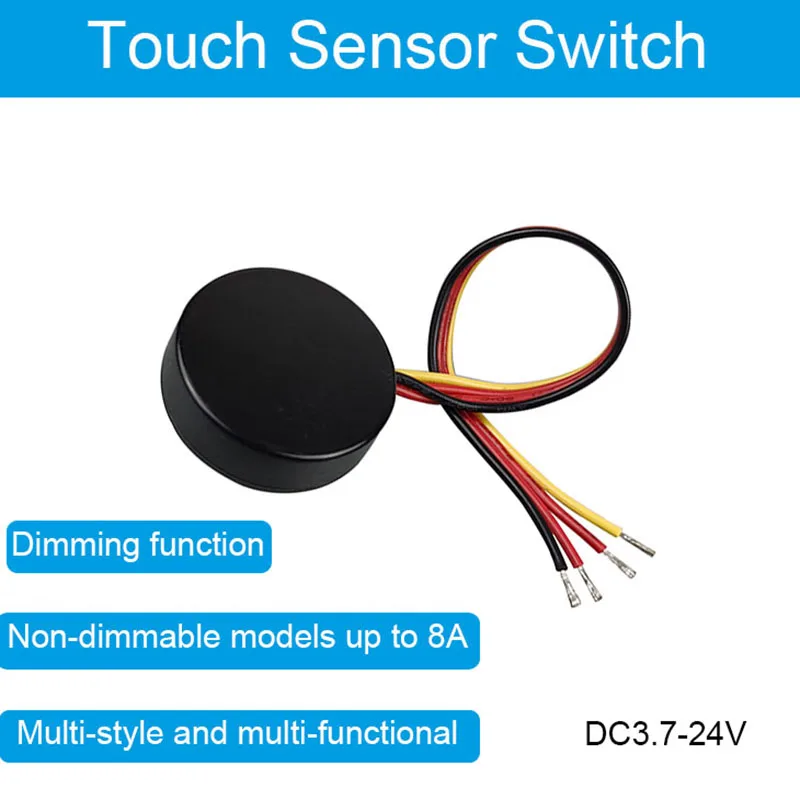 Customized DC5V 12V 24V Mini Touch Sensor Switch Thickest Penetrating ...
