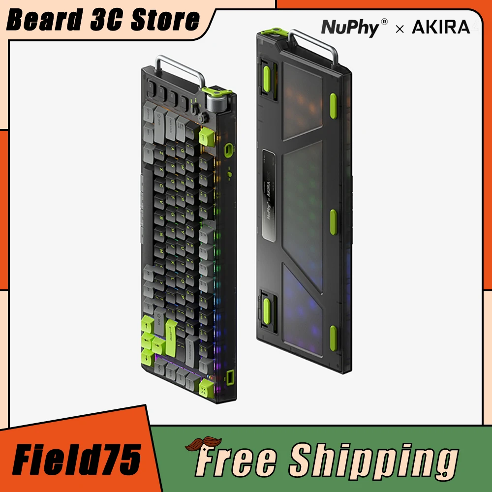 NuPhy-Field75-Mechanical-Keyboard-Three-Mode-Wireless-Gaming-Keyboard ...
