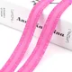 10/20/50Yards 1.3cm Elastic Bands Double Ruffle Stretch Rubber Ribbon ...