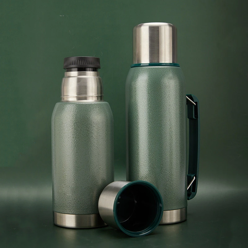 750/1000/1300ml Large Capacity Stainless Steel Thermos Water Bottle ...