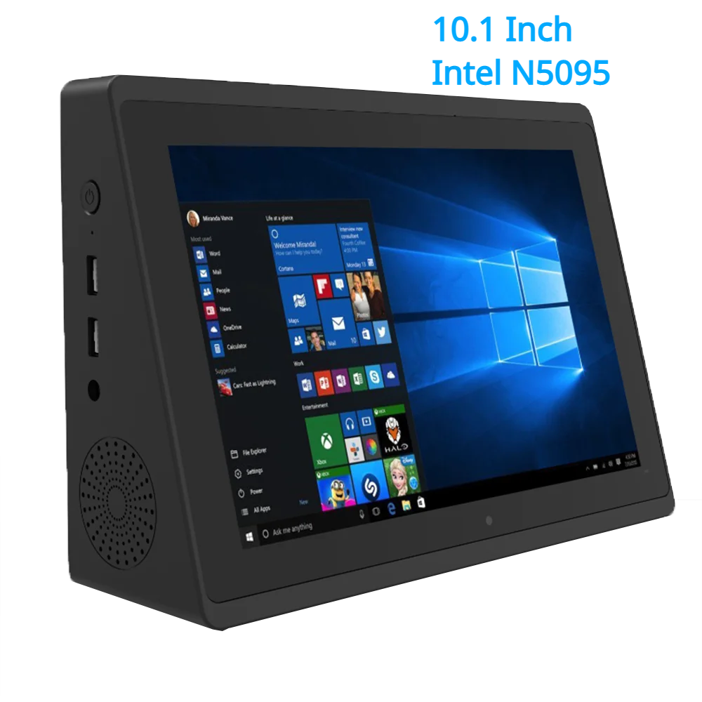All in One Windows 10 Tablets Mini PC Computer Desktop POS 10.1" 1280* ...