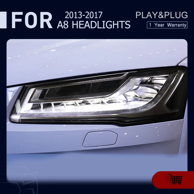 Audi A8 Headlight Upgrades