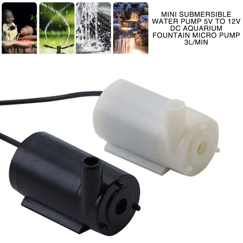 2023-Mini-Submersible-Water-Pump-5V-to-12V-DC-Aquarium-Fountain-Micro ...