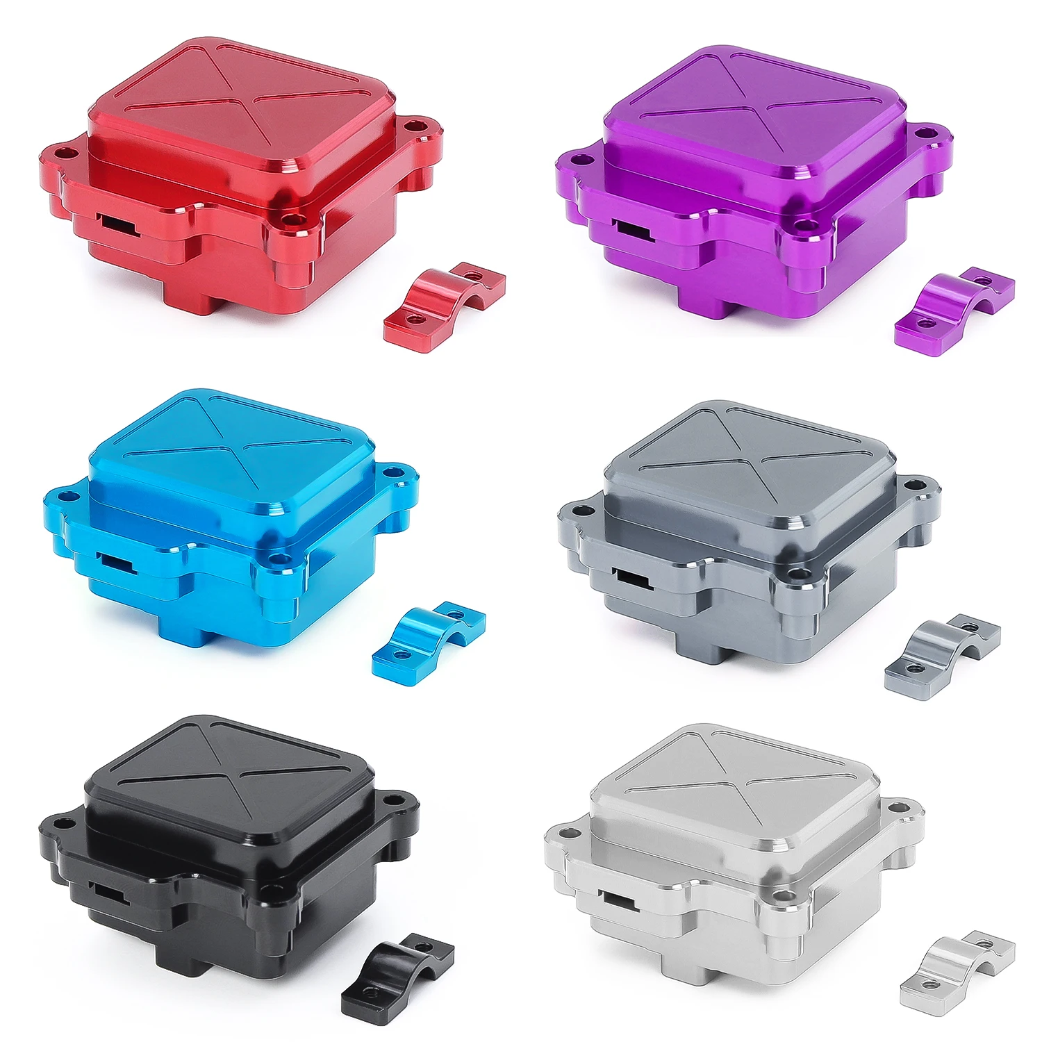 MJX-Hyper-Go-14210-14209-Metal-Receiver-Box-Protective-Cover-Case-ESC ...