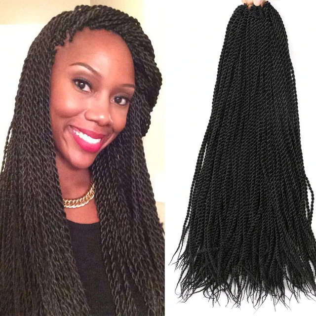 African Micro Twist Braids