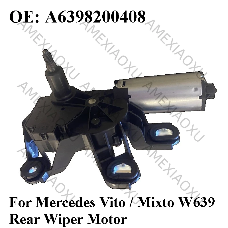 New For Mercedes Vito / Mixto W639 Rear Wiper Motor 6398200408 ...