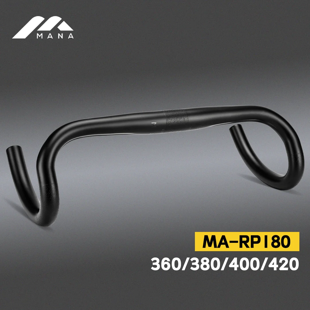 MANA-Bicycle-Carbon-Fiber-Handlebar-Road-Bicycle-Competition-Handlebar-360-380-400-420MM-Bent ...