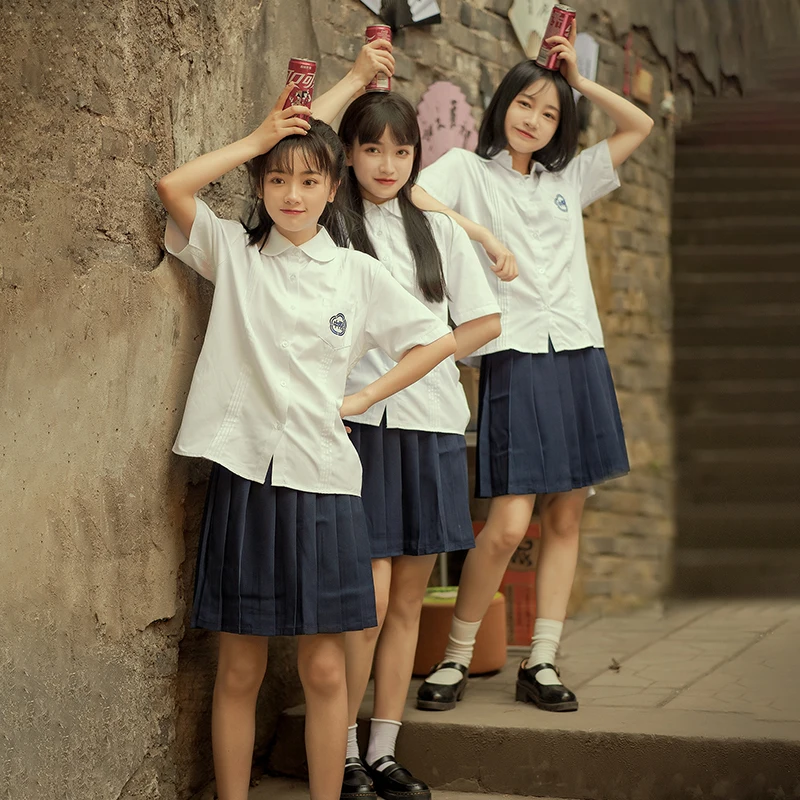 High School Chinese Student Uniform