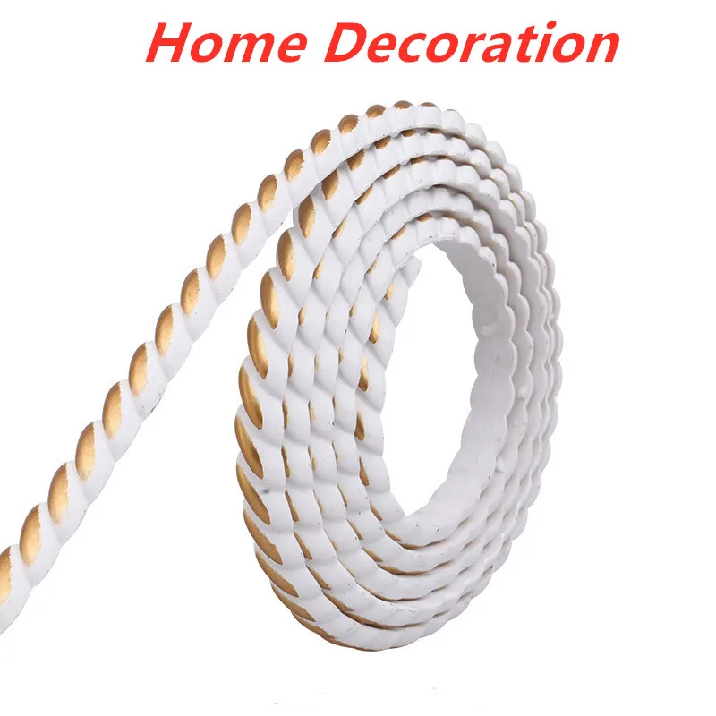 Home-Decoration-Wall-Trim-Line-Self-Adhesive-PVC-Wall-Molding-Line ...