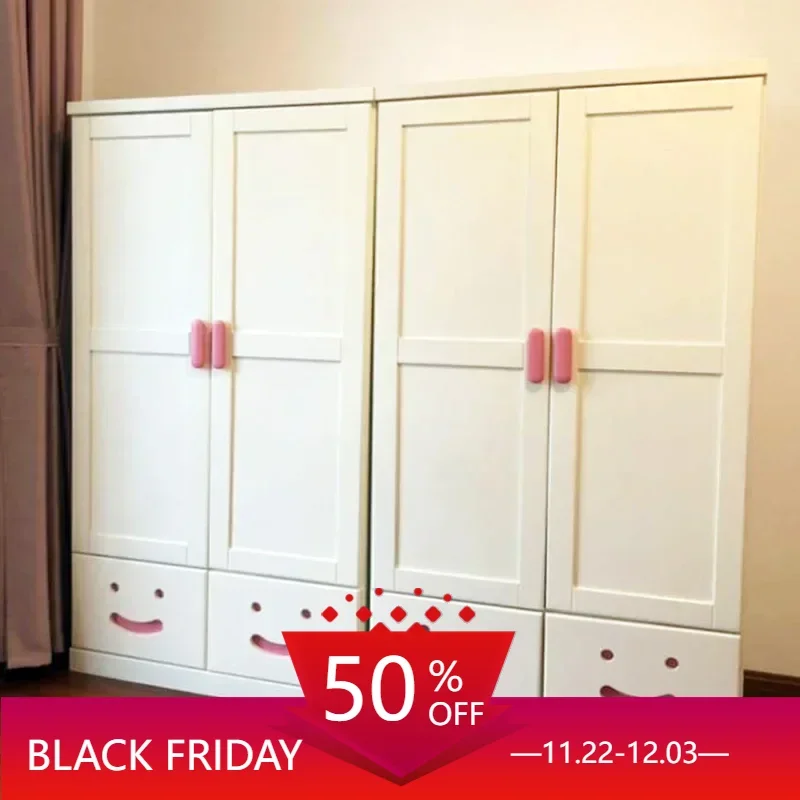 Shelves-Storage-Wardrobes-Closet-Kids-White-Girls-Wardrobes-Organizer ...