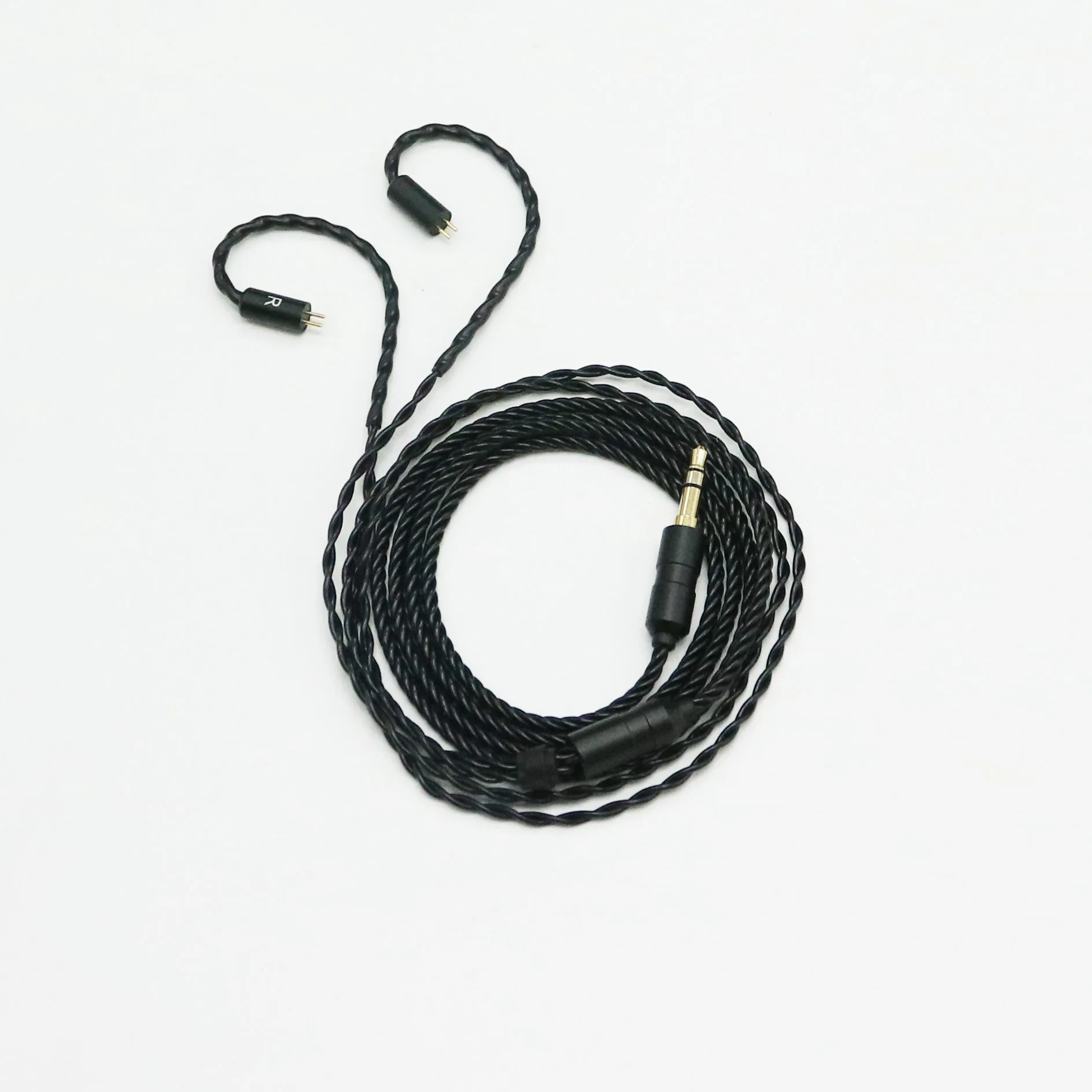 2pin-0-78-twisted-replacement-cable-Fit-KZ-jh-64-audio-CCA-Moondrop-MP3 ...