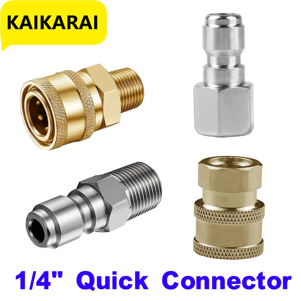 1-4-Inch-Pressure-Washer-Couplers-Quick-Connect-Male-Female-Connector ...