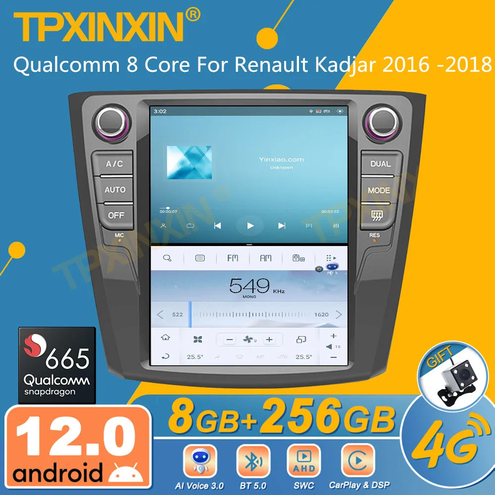 Qualcomm-8-Core-For-Renault-Kadjar-2016-2018-Android-Car-Radio-Screen-2din-Stereo-Receiver ...