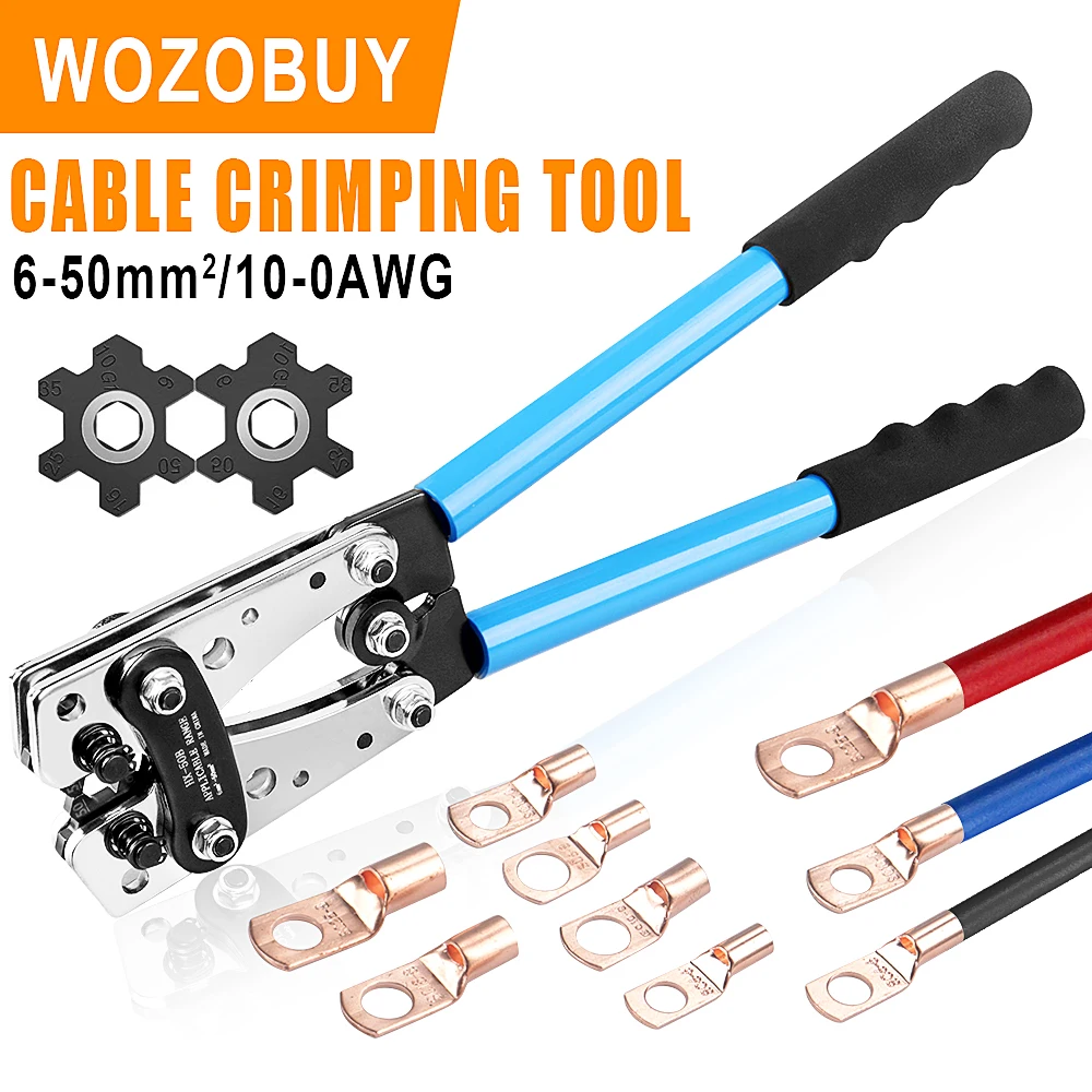 Wire-Crimping-Tool-Battery-Cable-Wire-Lug-Crimping-Tool-with-AWG-8-6-4 ...