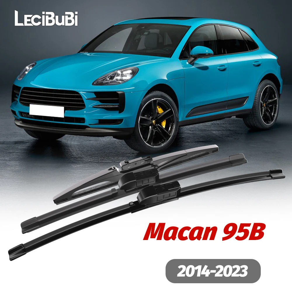 1set Front & Rear Windshield Wiper Blades Windscreen Wipers For Porsche ...