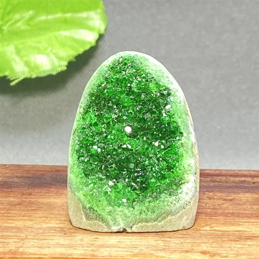 Natural-Magical-Green-Geode-Crystal-Quartz-Cluster-Mineral-Home ...